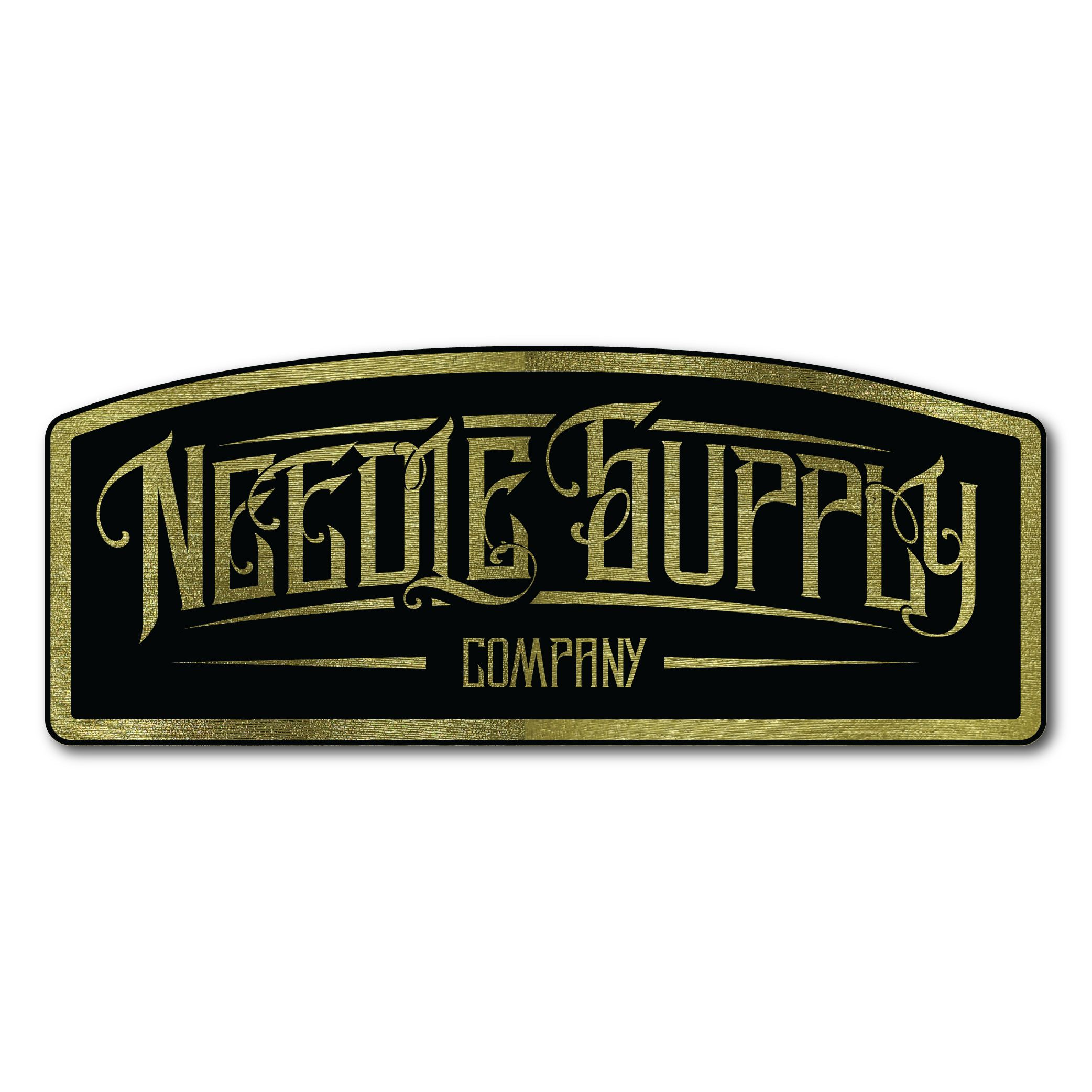 Metallic Gold NSC Sticker - 5"x2" – Grafpros