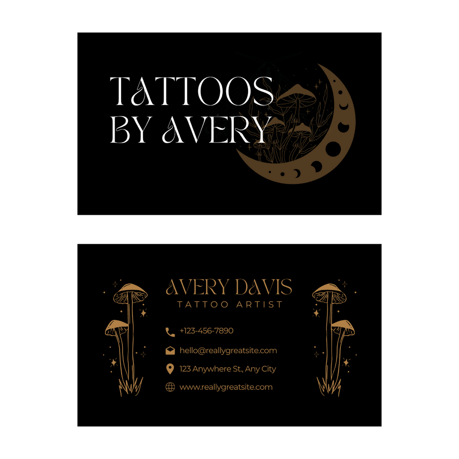 TATTOO BUSINESS CARDS – Grafpros